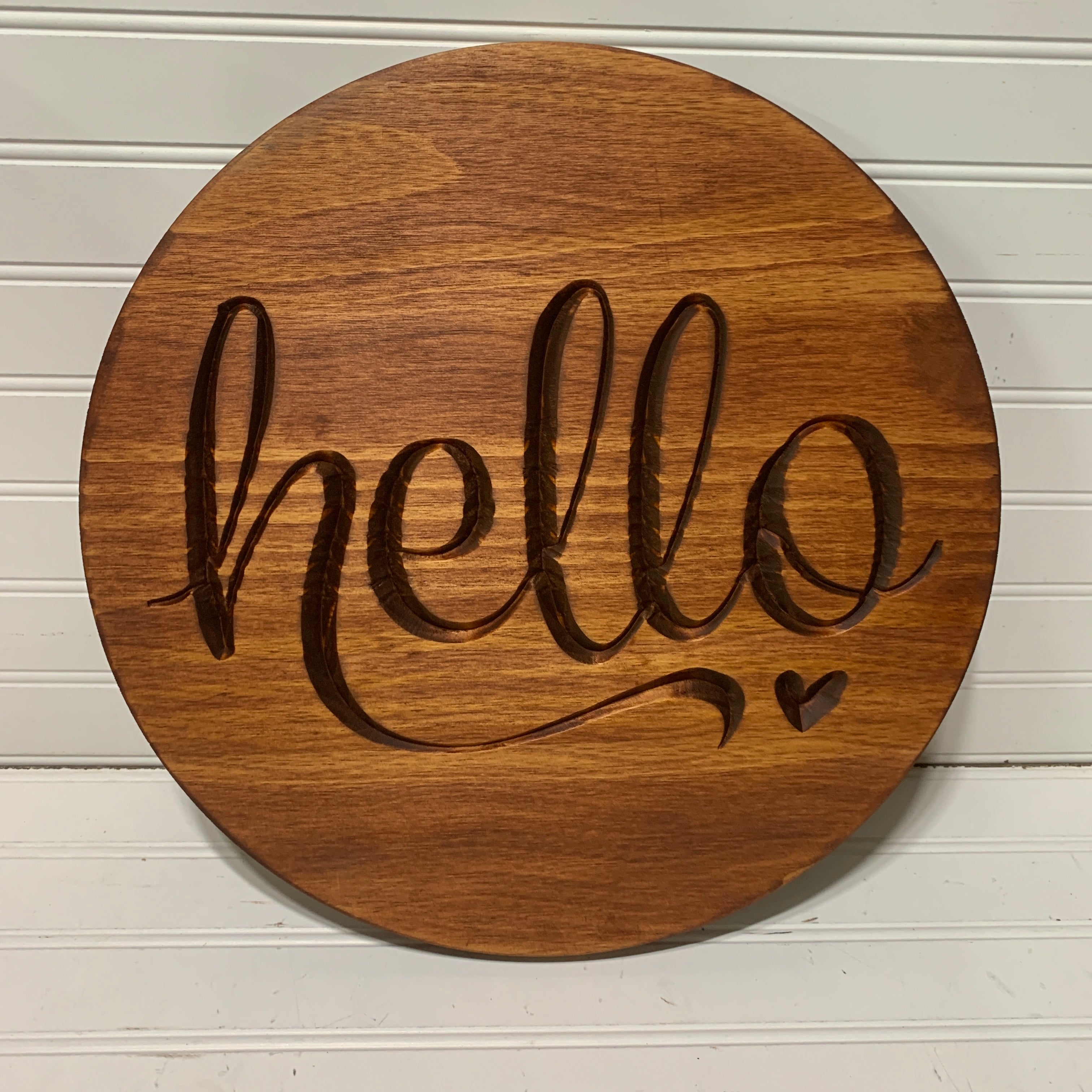 Hello Engraved Sign – Dobyns Family Creations LLC